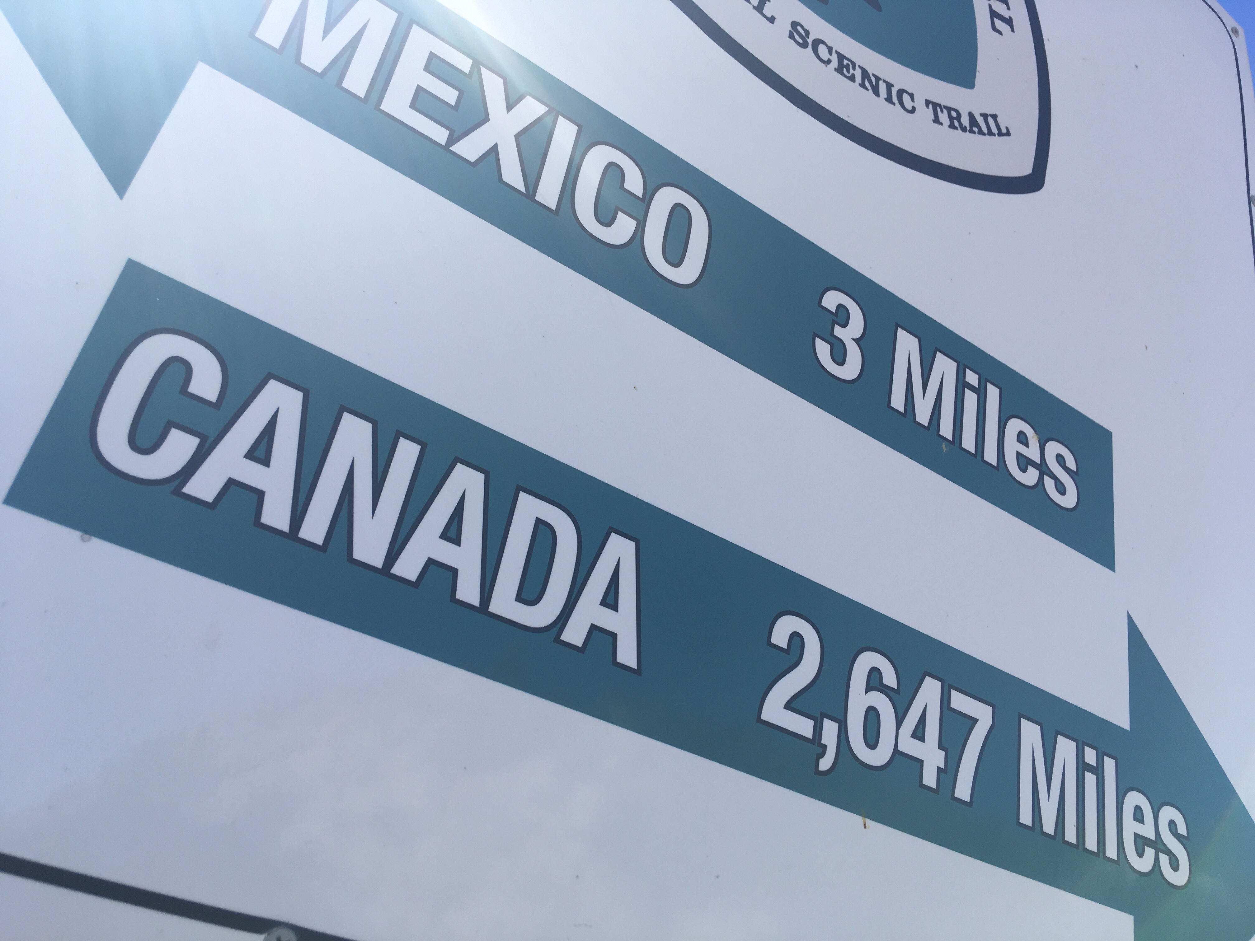PCT: Signs – TINY-JOURNEY